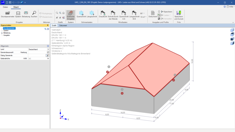 Vertikaler und horizontaler Lastabtrag Massivbau | FRILO