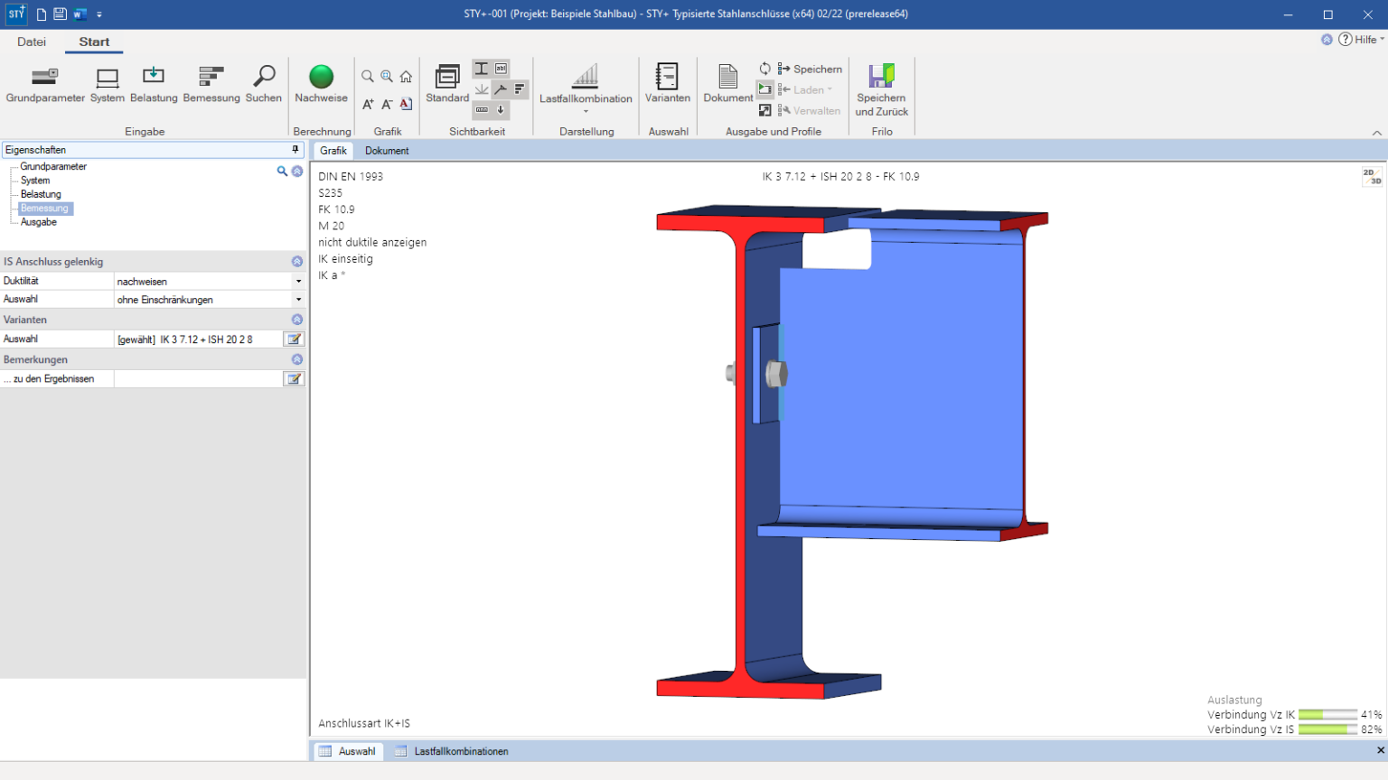 Typisierte Stahlanschlüsse STY+ I FRILO
