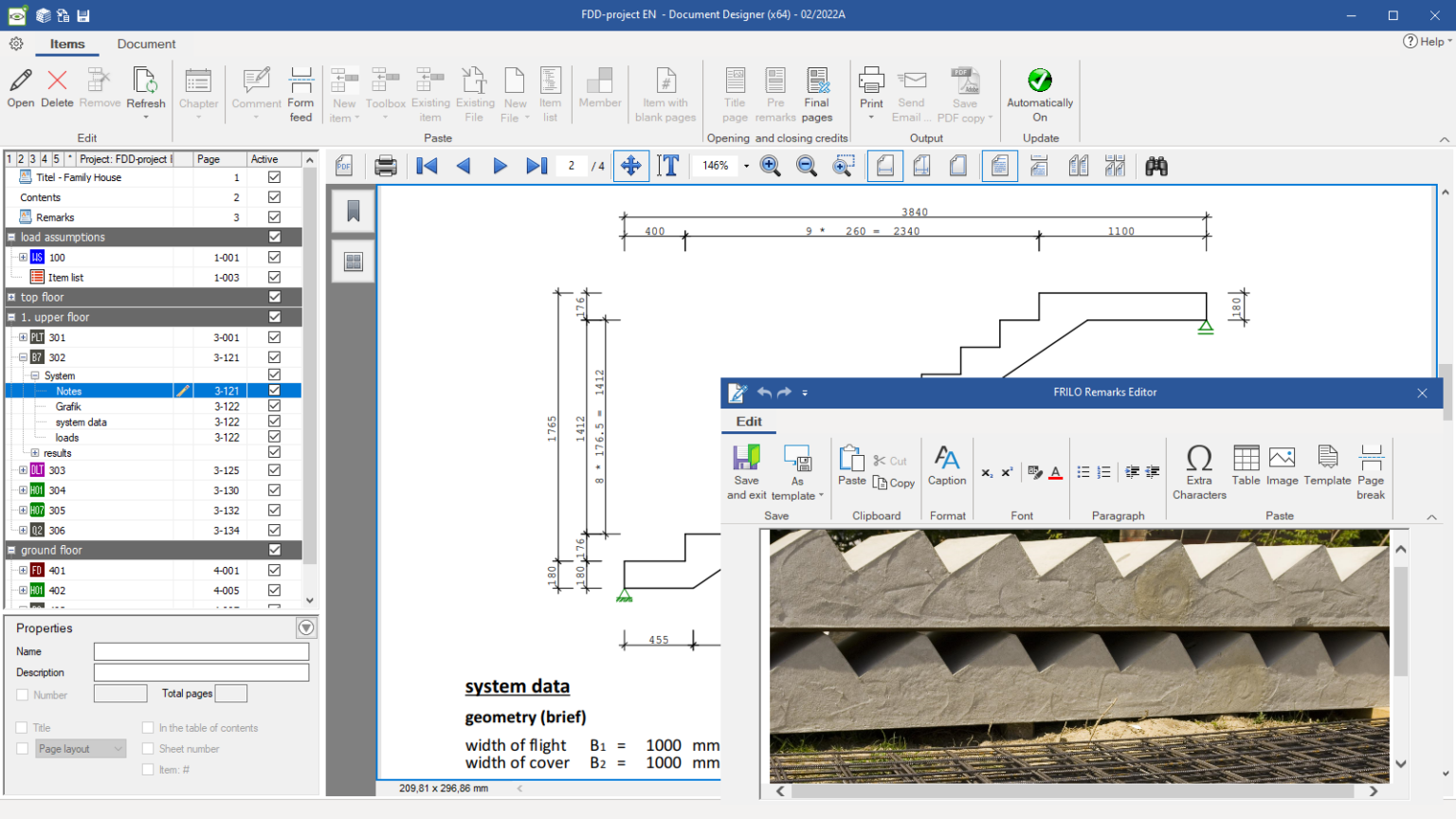 Document Designer I FRILO