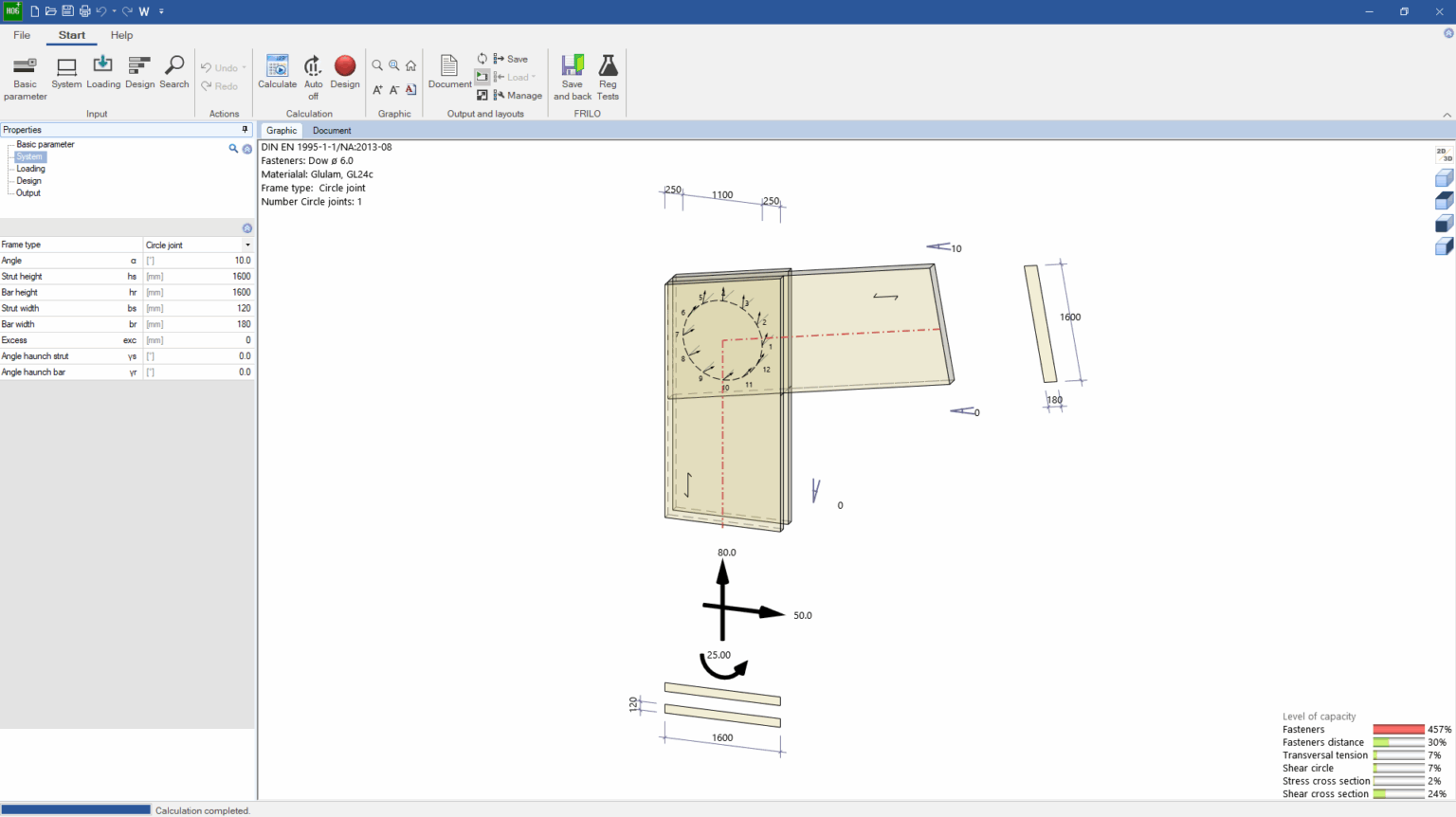 Timber Frame Corner I FRILO