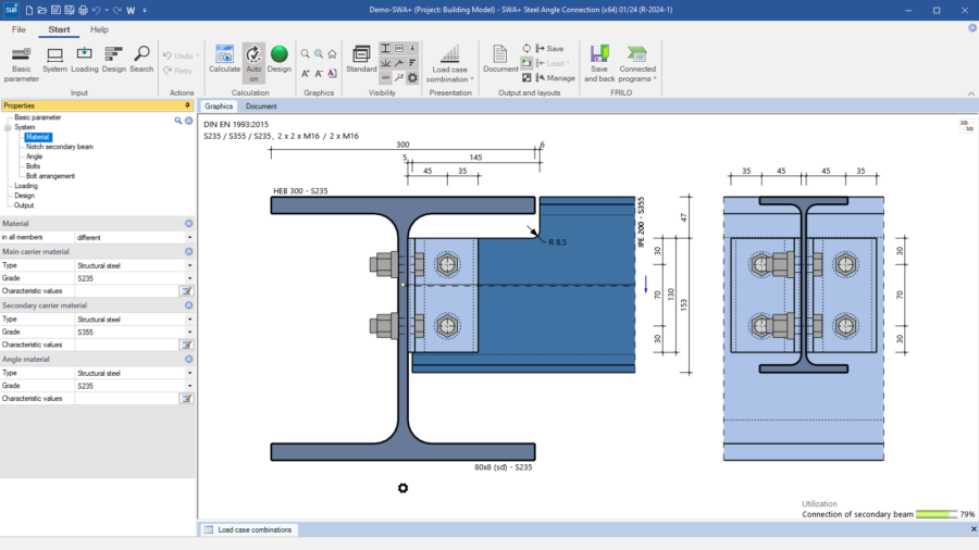 Analysis and design of steel connections | FRILO